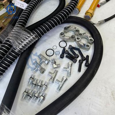 China 320E Excavator Hydraulic Breaker Piping Kit Lines Excavator Hoses Piping Pipeline High-pressure Return Lines Control Valve for sale