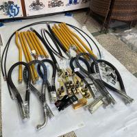 China 320E Excavator Hydraulic Breaker Piping Kit Lines Excavator Hoses Piping Pipeline High-pressure Return Lines Control Valve for sale