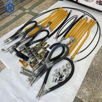 China 320E Excavator Hydraulic Breaker Piping Kit Lines Excavator Hoses Piping Pipeline High-pressure Return Lines Control Valve for sale