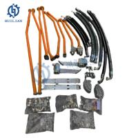 China 330GC Excavator Hydraulic Breaker Piping Kit Lines Excavator Piping Hoses Pipeline High-pressure Return Lines Control Valve for sale