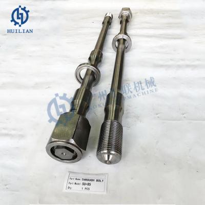 China SOOSAN SU+85 SB85 SU+125 SB125 Hydraulic Hammer Through Bolt Rock Breaker Side Spare Parts Hydraulic Hammer Long Bolt Repair Excavator for sale