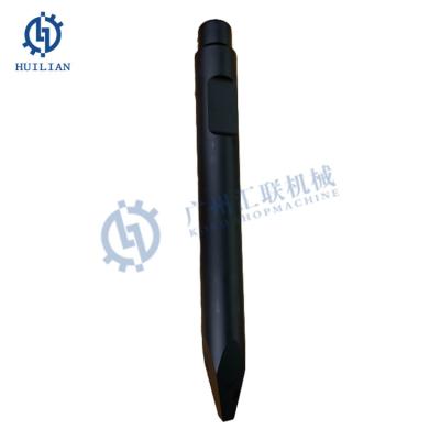 China KOMATSU JTHB360-3 JTHB50-3 Moil Point Chisel Hydraulic Breaker Parts Excavator Blunt Wedge Diamond Point Hammer Rock Breaker Chisel for sale