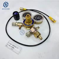 China HANWOO High Pressure Hydraulic Hammer Nitrogen Charging Kit Accumulator Gas Valve for Rock Breaker Excavator for sale