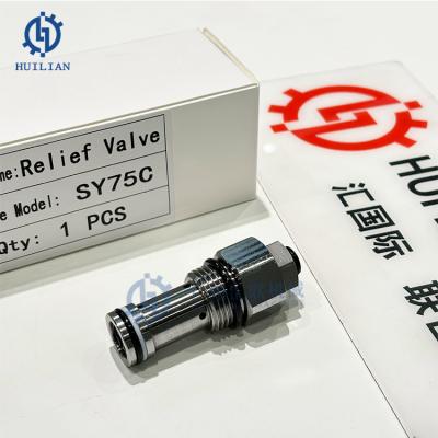 China SANY SY55 SY60 SY65 SY75 Relief Valve for Construction Machinery Excavator Hydraulic Pump Parts Safety Valve for sale