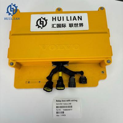 China 14558807 14602877 14623855 Excavator Electric Parts Relay Box with Wiring for EC240 EC330B EC360B EC460 for sale