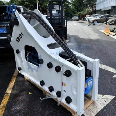 China SOOSAN SB131 SB100 SB121 Hydraulic Breaker Open Type Triangular Weight Form 30-40T Komatsu EC350DL SH400.8 ZL975C HTW280-8 Excavator Rock Hammer for sale