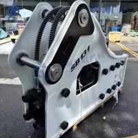 China SOOSAN SB131 SB100 SB121Hydraulic Breaker Open Type Triangular Weight 40-45T 345D 345DL HITACHI ZAXIS450H JYL40C SC4508LC Excavator Rock Hammer for sale