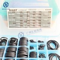 China DOOSAN DH225 DH220 DX225 O-Ring Box for Construct Machinery Excavator Repair Oil Sealing Set Rubber Oil Ring Kit for sale