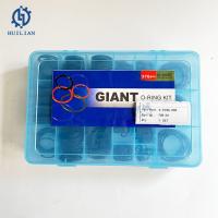 China DOOSAN DH225 DH220 DX225 O-Ring Box for Construct Machinery Excavator Repair Oil Sealing Set Rubber Oil Ring Kit for sale