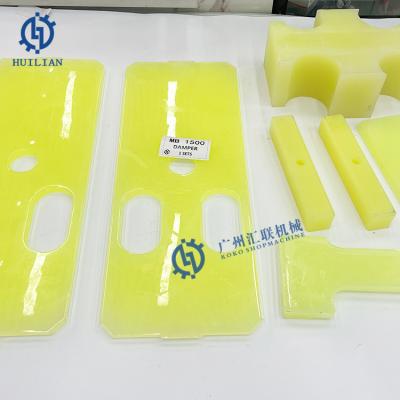 China Good Rubber Damper ATLAS COPCO MB1500 MB500 MB700 MB750 C70 C80 ES70 ES80 Box Type Hydraulic Breaker Hammer Spare Parts Rubber Pad Damper for sale
