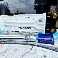 China Huilian Hydraulic Hammer Breaker Hydraulic Jack Hammer HL1400 HL1350 SB81 for 18 19 20 21 22 23 24 25 26 Tons Excavator for sale