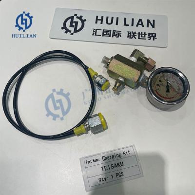 China TEISAKU TR20 TR30 TR40 TR60 TR100 TR203 Hydraulic Breaker Charger Kit Hydraulic Hammer Gas Charging Kit for Excavator Repair Rock Hammer for sale