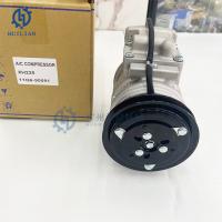 China 11Q6-90091 Air Condition Compressor for XH225 Machinery Excavator Engine Spare Parts AC Compressor for sale