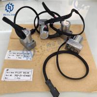 China Komatsu 702-21-57400 7022157400 Pilot Valve PC200-5 PC200-6 PC200-7 PC200-8 PC200LC Excavator Parts Hydraulic Solenoid Valve Coil for sale