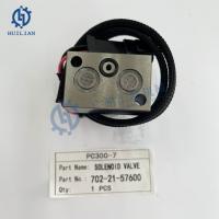 China Komatsu 702-21-57500 7022157500 702-21-57600  7022157600 Pilot Valve PC300 PC300LC PC350 PC360 PC360LC PC360-7 Excavator Parts Hydraulic Solenoid Valve Coil for sale
