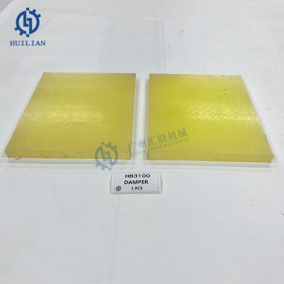 China MSB HB3100 MS300 MS400 Hydraulic Breaker Upper Lower Side Cushion Damper Shock Absorber Hammer Spare Parts for sale