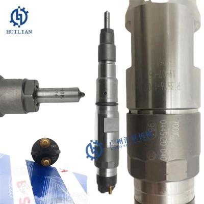China DOOSAN New High Quality Diesel Engine Parts 0445120040 Fuel Injector DX300 Excavator Fuel Injection for sale