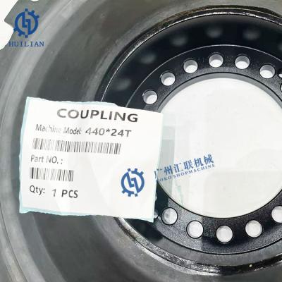 China Air Compressor Rubber Parts 440-24T 440*24T Rubber Coupling 1615622900 Coupling NV 430 Disc Coupler for Construction Machinery for sale