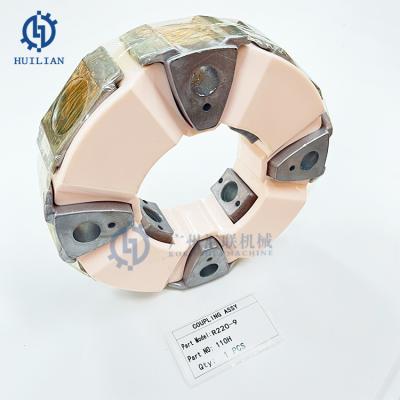 China Excavator Attachments Coupling Use for Construction Machinery R220-9 Excavator 110H 140H 160H 240H Rubber Coupling for sale