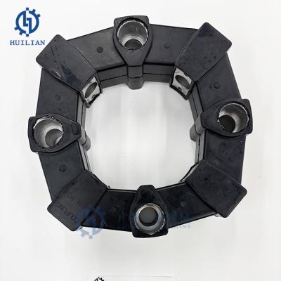 China Excavator Attachments 50AS Rubber Coupling for E120 E312 Excavator Main Hydraulic Pump Mounting Coupling Use for Coupling for sale