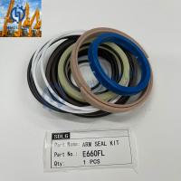 China SDLG E660FL E655H E675H E680H E690H E6135H Boom Cylinder Seal Kit Arm Oil Seal Bucket Excavator Hydraulic  Repair Seals for sale