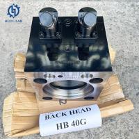 China Furukawa HB10G HB20G HB30G HB40G Hydraulic Hammer Back Head Main Body for Machinery Hydraulic Rock Breaker Spare Parts Back Head for sale