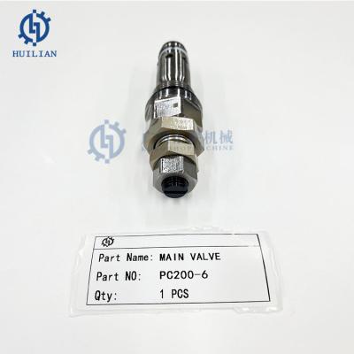 China Komatsu PC70 PC75 PC120-7 PC130 PC200-6 Relief Valve for Construction Machinery Excavator Spare Parts Relief Valve for sale