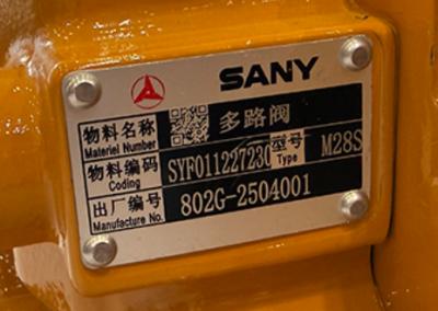 China SYF011227230 Hydraulic Multi-way Valve for Sany Construction Machinery Parts Control Valve Machinery Excavator Spare Parts Pump Distributing Valve Hydraulic Main Pump for sale