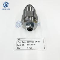 China KOMATSU PC120-6 PC130 PC150 PC160 PC180 Excavator Spare Parts Service Valve for Machinery Excavator Accessories Service Valve for sale
