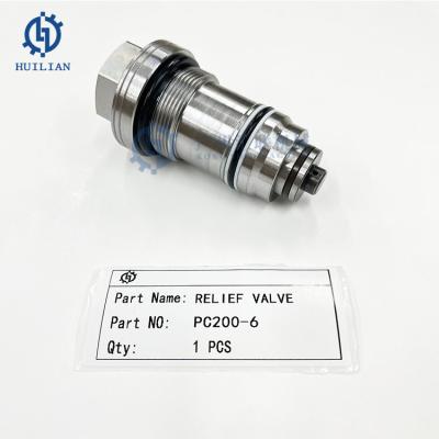 China KOMATSU PC70 PC75 PC120-7 PC130 PC200-6 Relief Valve for Construction Machinery Excavator Spare Parts Relief Valve for sale