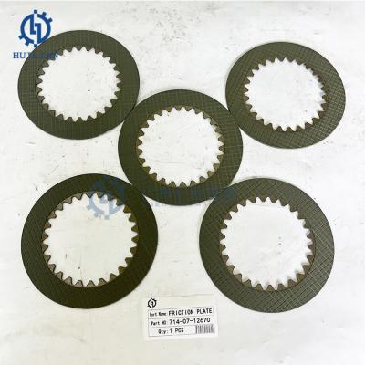 China 714-07-12670 Wheel Loader Friction Plate Apply for Construction Machinery WA420-3 WA470-3 Wheel Loader Friction Disc for sale