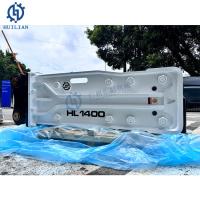 China Huilian HL1400 HL150 HL155 Top Type Hydraulic Breaker For 15T to 22T Excavator Attachments for sale