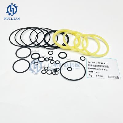 China Furukawa HB8G Hydraulic Breaker Seal Kit Apply for Construction Machinery Excavator Attachments Hydraulic Hammer Repair Oil Seal for sale