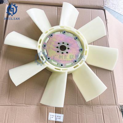 China 16306-1861 Excavator diesel Engine Parts Cooling Fan Blades Apply for Repair Shop Excavator Engine Spare Parts Fan Blades for sale