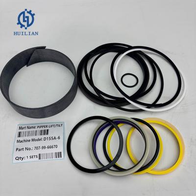 China Komatsu 707-99-66670 Hydraulic Cylinder Seal Kit for D155A Bulldozer Spare Parts for sale