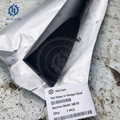 China 42MrCo SB70 Chisels for Hydraulic Breaker SB10 SB20 SB30 SB35 SB40 SB43 SB45 SB50 SB60 Concrete hammer tool excavator breaker chisel for sale