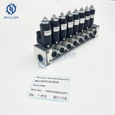 China High-Performance Solenoid Valve Assembly YN35V00022F1 for Kobelco Excavator SK Series for sale