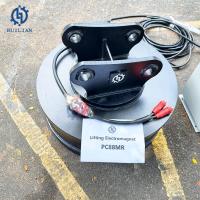 China Komatsu PC88MR Hydraulic lifting Electromagnet Sucker Strong Magnetic Sucker Circular Lifting Electromagnet Sucker for sale