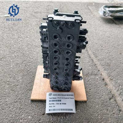 China 723-18-11504 7231811504 Main Control Valve for PC27R PC27r-8 for Excavator Spare Parts for sale