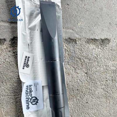 China KF35 KF45 KH-B20G Hydraulic Breaker Spare Parts H-Wedge Chisel Rock Hydraulic Hammer For Construction Machinery for sale