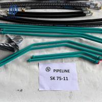 China SK75-11 SK120-5 SK200-8 Non-Welding Pipline Piping Kit For Hydraulic Hammer Excavator Parts for sale