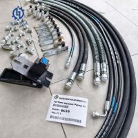 China EC55 EC60D EC75D Welding Pipline Piping Kit For Hydraulic Hammer Excavator Parts for sale