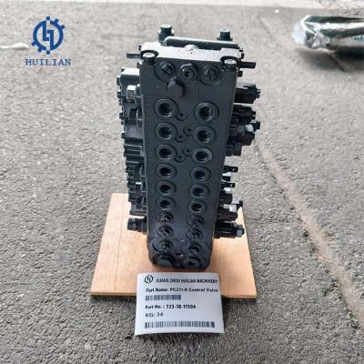 China 723-18-11504 PC27R Control Block Control Valve Aseembly Excavator Parts for sale