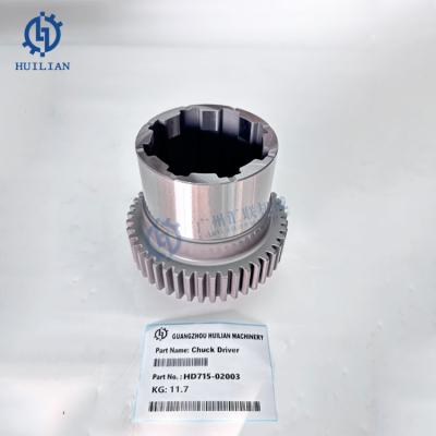 China Chuck Driver HD715-02003 For Furukawa HD715 Rock Drill Spare Parts Rock Drifter Chuck Driver Gear for sale