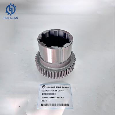 China Hot Sale HD715-02003 Chuck Driver For Drifter Spare Parts Drilling Rig Mining Construction Machinery Parts for sale