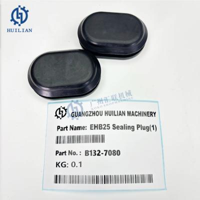 China EHB25 Rubber Sealing Plug B132‑7080 High Wear‑Resistant Rubber Plug for Demolition Hammer for sale