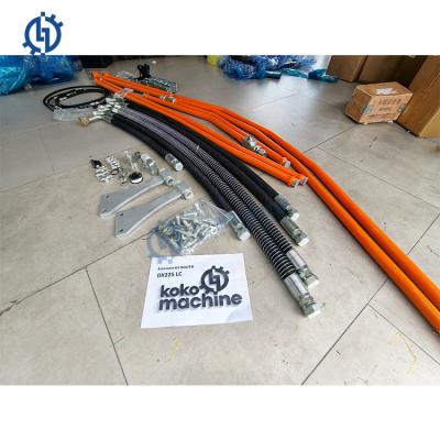China DX225LC Excavator Hydraulic Breaker Piping Kit, Auxiliary Hammer Pipeline Assembly for sale