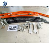 China DX225LC Excavator Hydraulic Breaker Piping Kit, Auxiliary Hammer Pipeline Assembly for sale