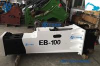 China 1000 Kgs Hydraulic Rock Hammer For Excavator 11-16T SB50 Chisel 100mm EB100 for sale
