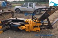 China Road Construction Hydraulic Grabs For Excavators Wood Crawler Digger Parts for sale